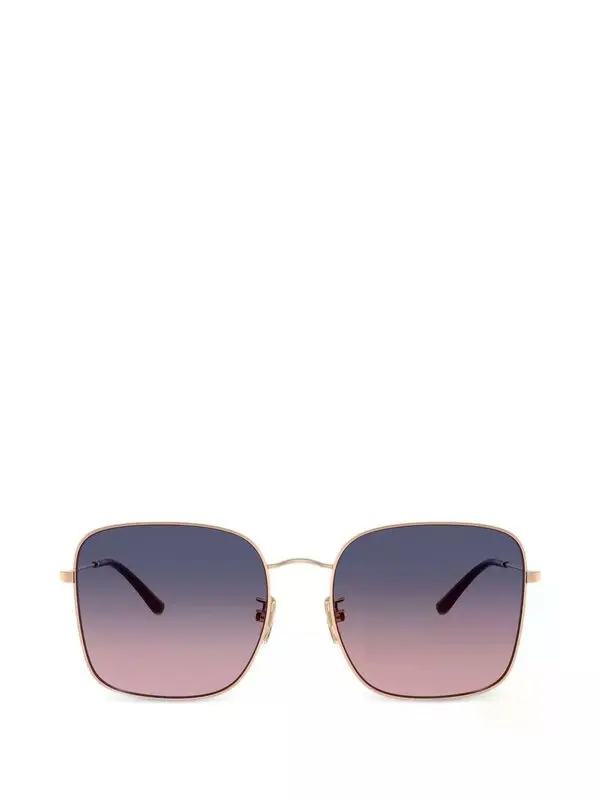 VOGUE EYEWEAR Square Frame Sunglasses - Gold