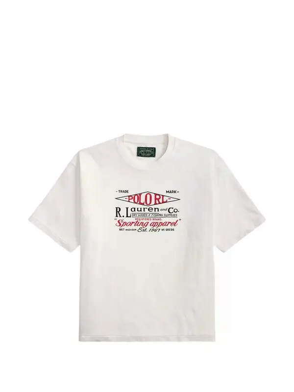 Polo Ralph Lauren Graphic-print T-shirt - White