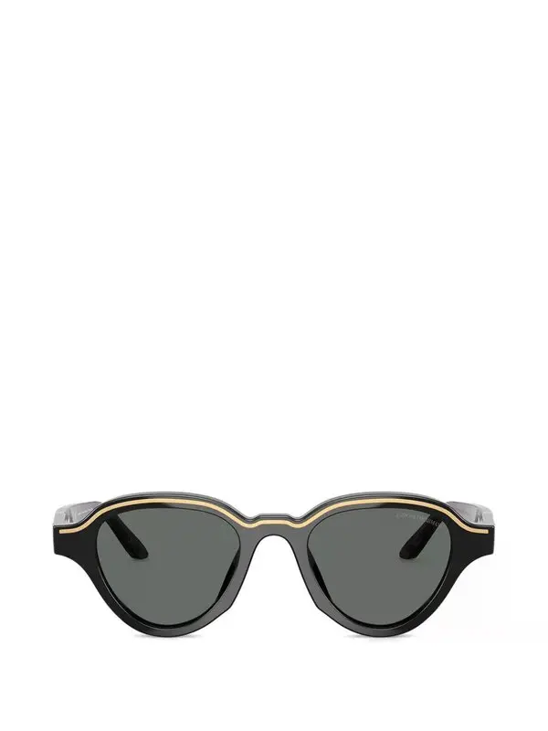 Emporio Armani Geometric-frame Sunglasses