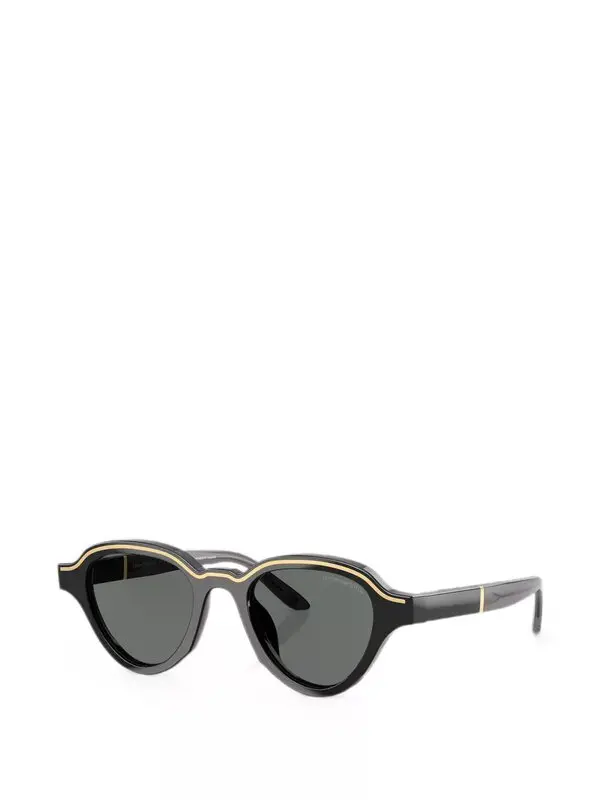 Emporio Armani Geometric-frame Sunglasses