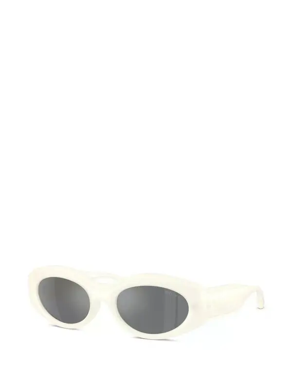 JIMMY CHOO Oval-frame Sunglasses