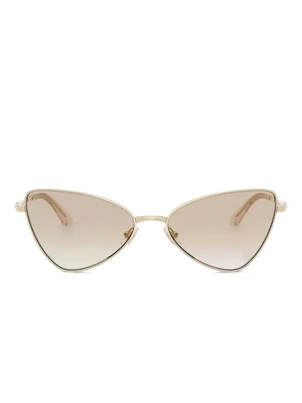JIMMY CHOO Metal Cat-eye Sunglasses