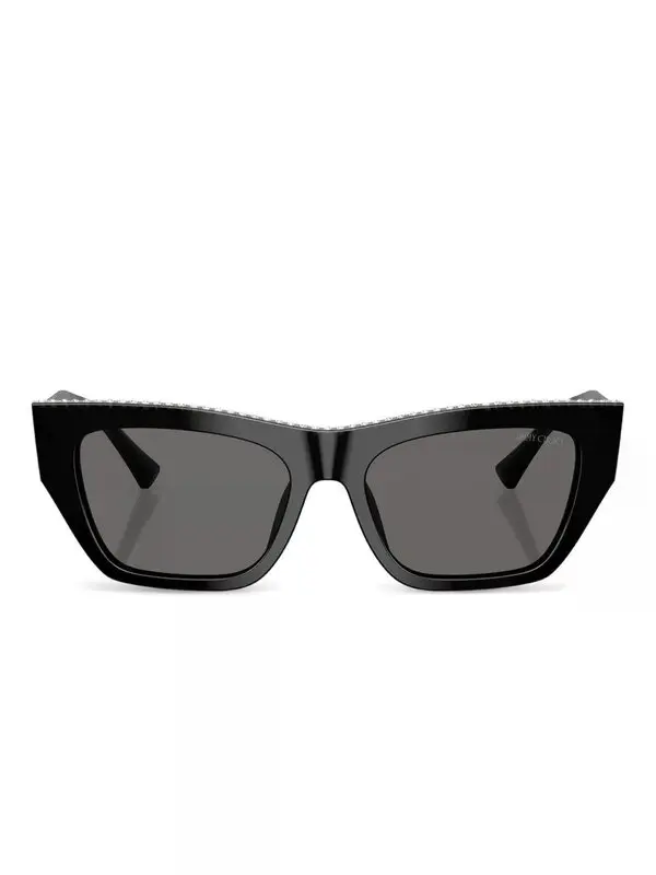 JIMMY CHOO Crystal-embellished Sunglasses