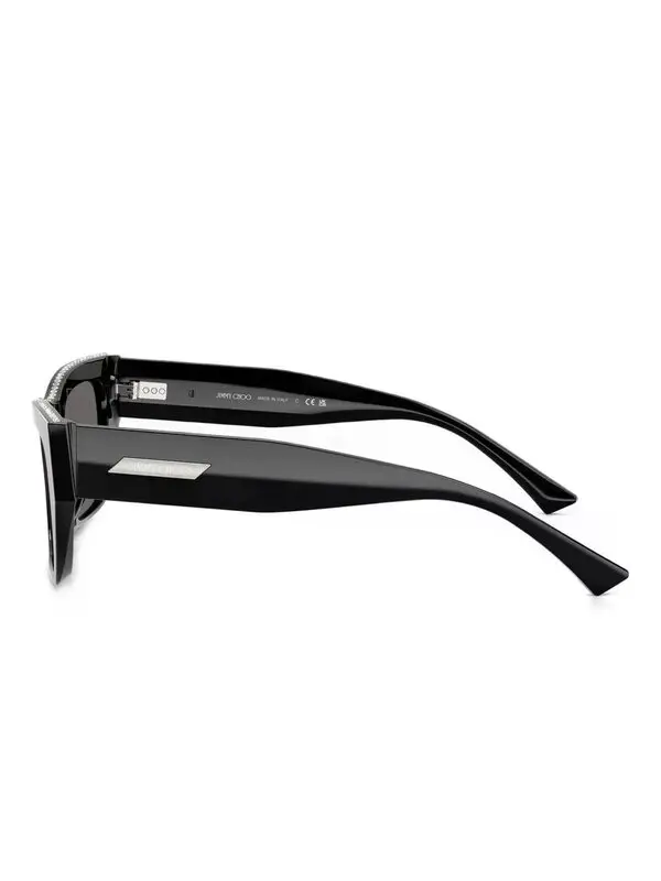 JIMMY CHOO Crystal-embellished Sunglasses