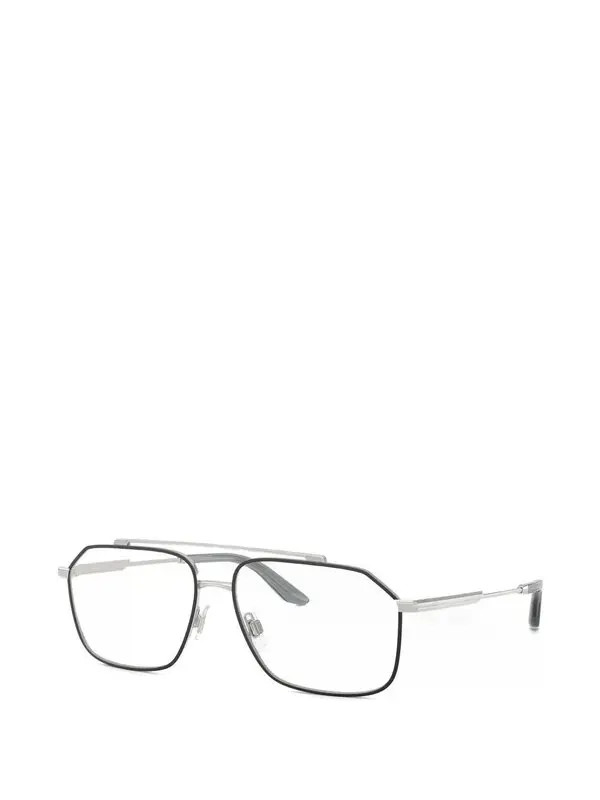 Dolce & Gabbana Geometric-frame Glasses - Black