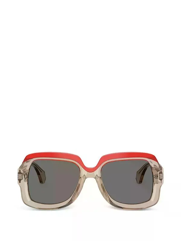 ALAIN MIKLI Square Frame Sunglasses