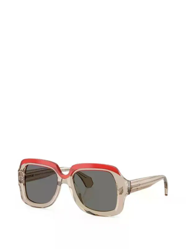 ALAIN MIKLI Square Frame Sunglasses