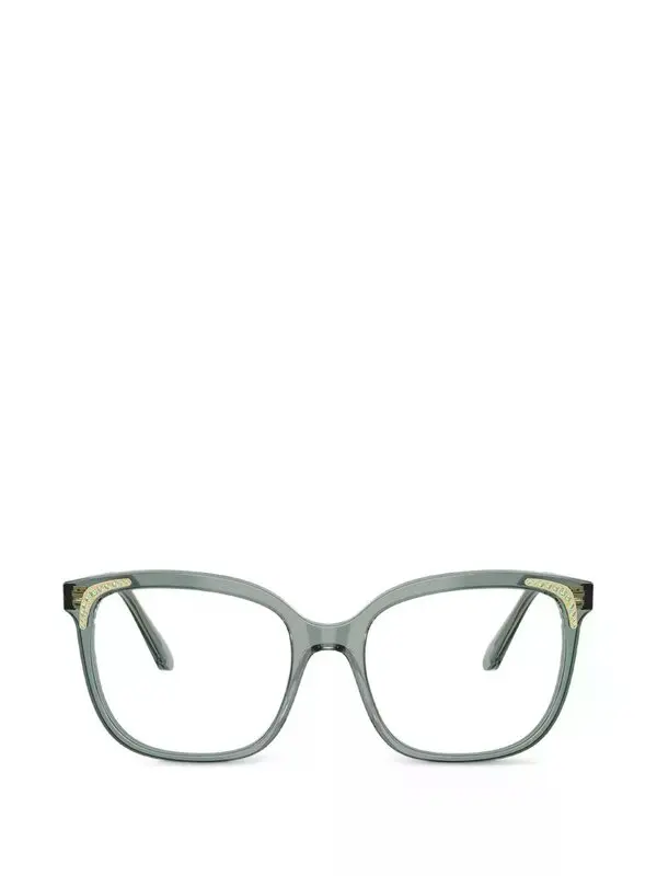SWAROVSKI Crystal-embellished Square-frame Glasses
