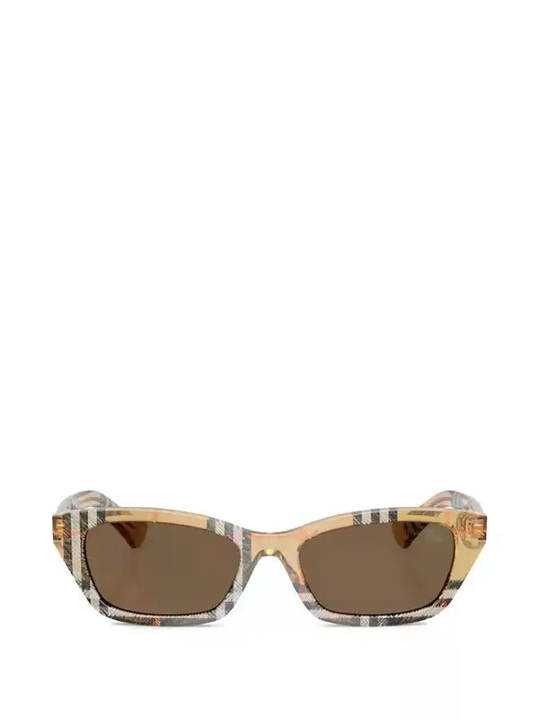 Burberry Checked Sunglasses