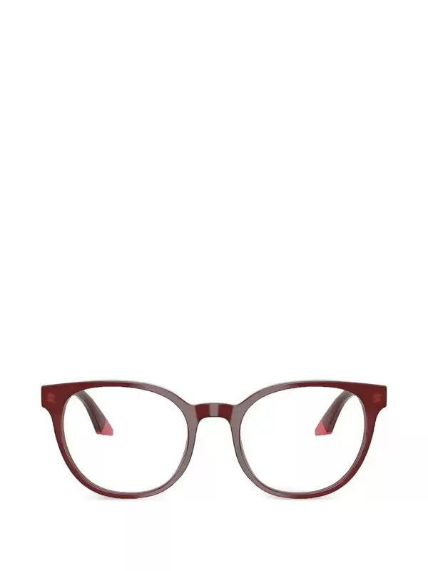Emporio Armani Round Frame Glasses
