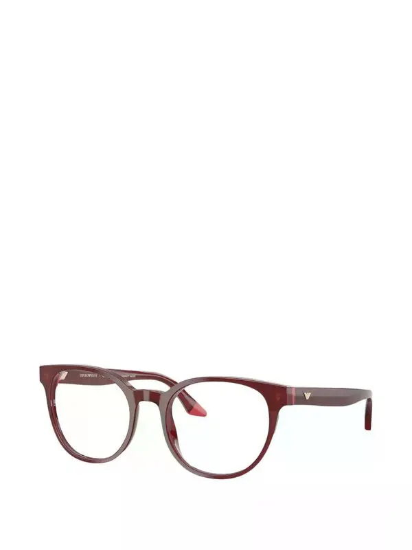 Emporio Armani Round Frame Glasses