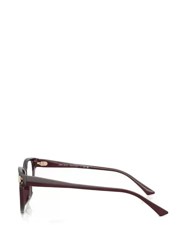 JIMMY CHOO Oval Frame Glasses