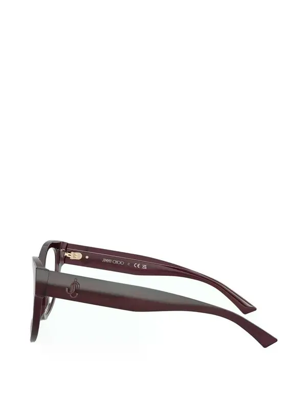 JIMMY CHOO Oval-frame Glasses