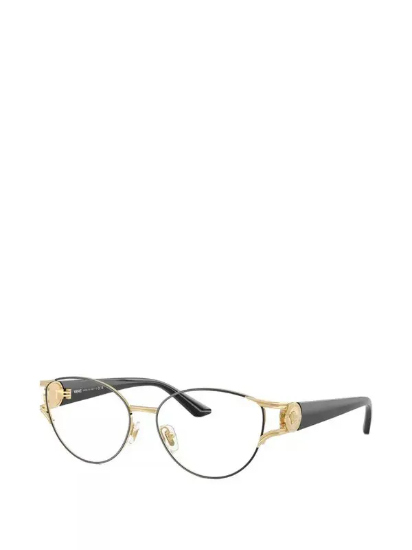 Versace Medusa-detail Glasses - Black
