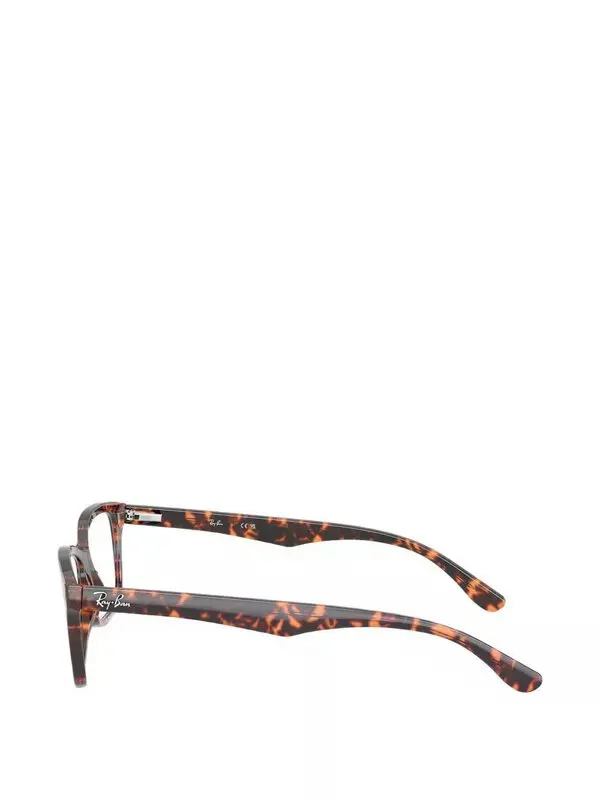 Ray-ban Tortoiseshell Rectangle-frame Glasses