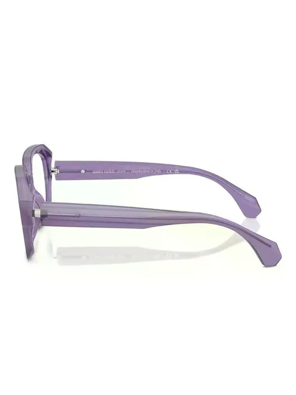 ALAIN MIKLI Geometric Frame Eyeglasses