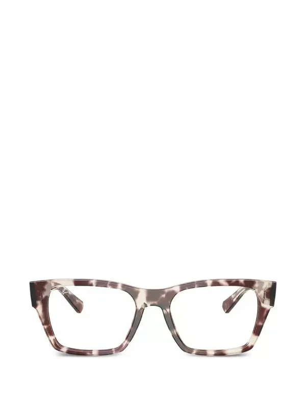 Ray-ban Rectangle-frame Glasses - Brown