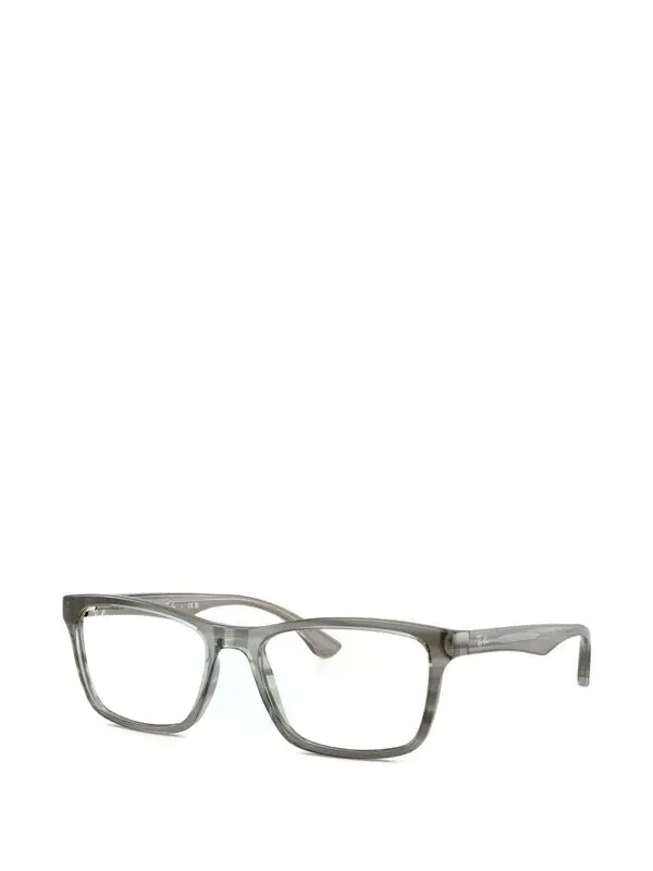 Ray-ban Striped Rectangle Glasses