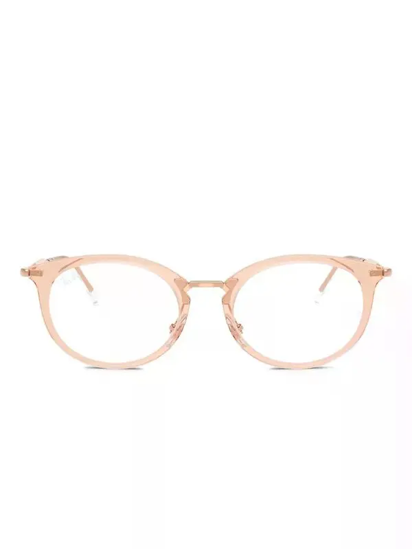 Ray-ban Pantos-frame Glasses - Neutrals