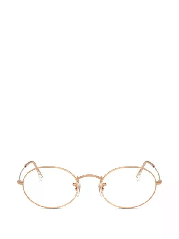Ray-ban Arista Oval-frame Glasses - Pink