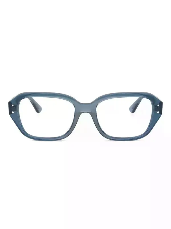 Ray-ban Shea Rectangle-frame Glasses - Blue