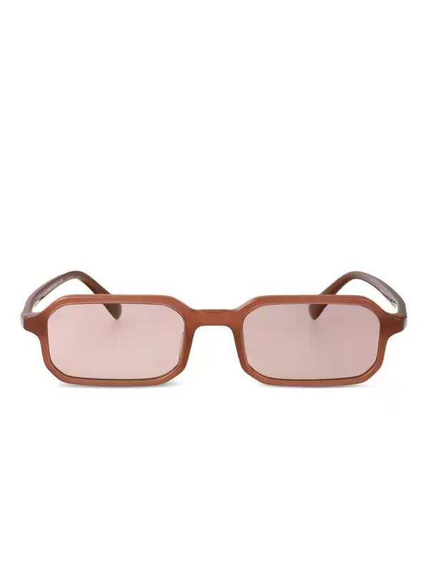 Emporio Armani Rectangle-frame Sunglasses