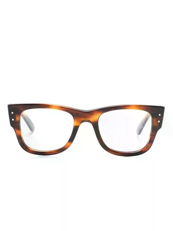 Ray-ban Tortoiseshell-effect Square-frame Glasses