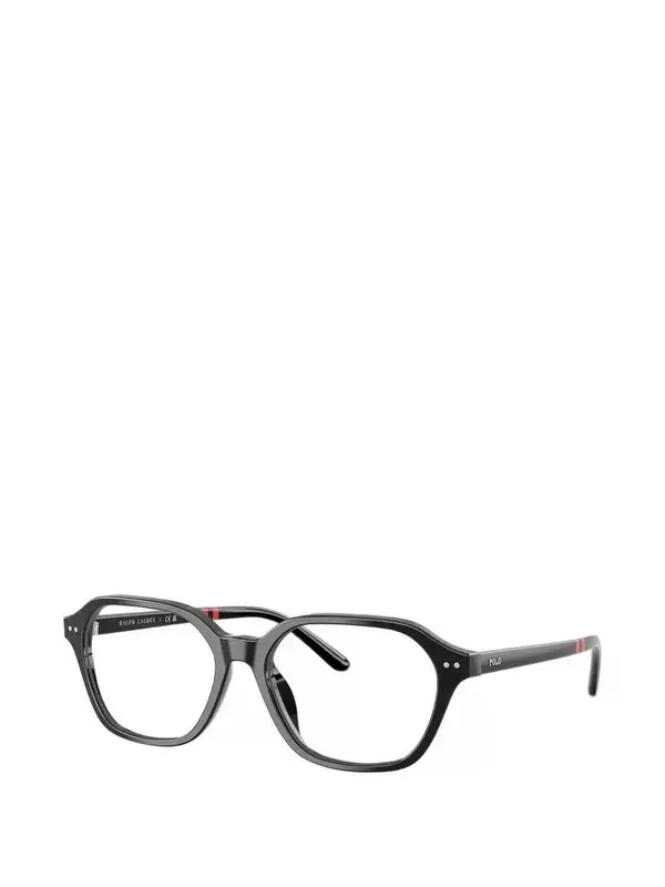 POLO RALPH LAUREN EYEWEAR Shiny Rectangle Glasses