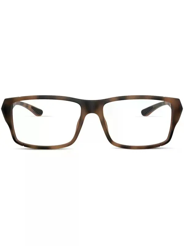 POLO RALPH LAUREN EYEWEAR Tortoiseshell-effect Rectangle-frame Glasses
