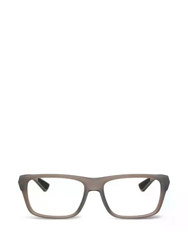 Prada Ps 02tv Square-frame Glasses - Grey
