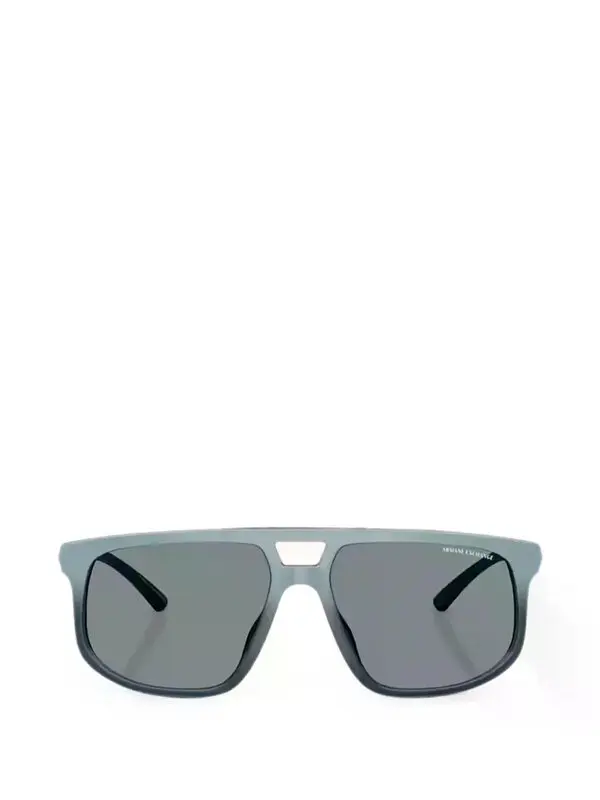 Armani Exchange Geometric-frame Sunglasses
