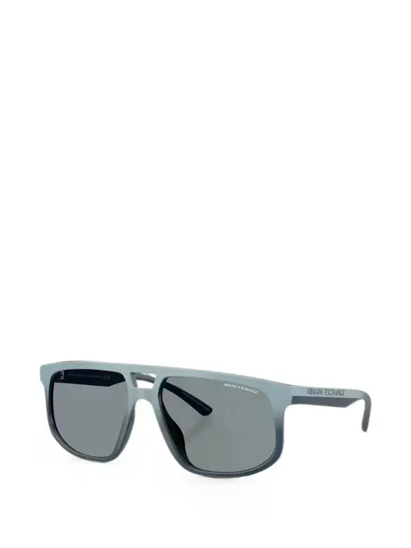 Armani Exchange Geometric-frame Sunglasses