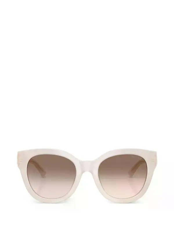 JIMMY CHOO Oval-frame Sunglasses
