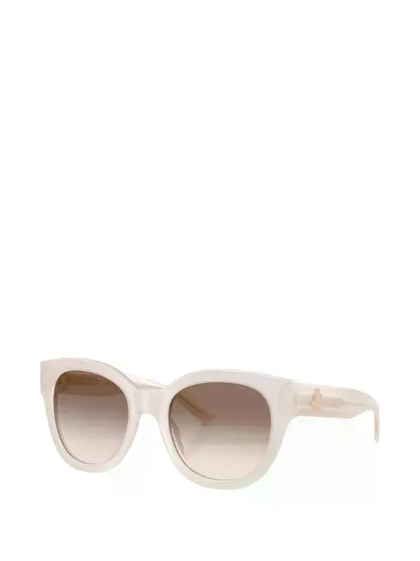 JIMMY CHOO Oval-frame Sunglasses