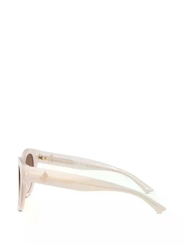 JIMMY CHOO Oval-frame Sunglasses