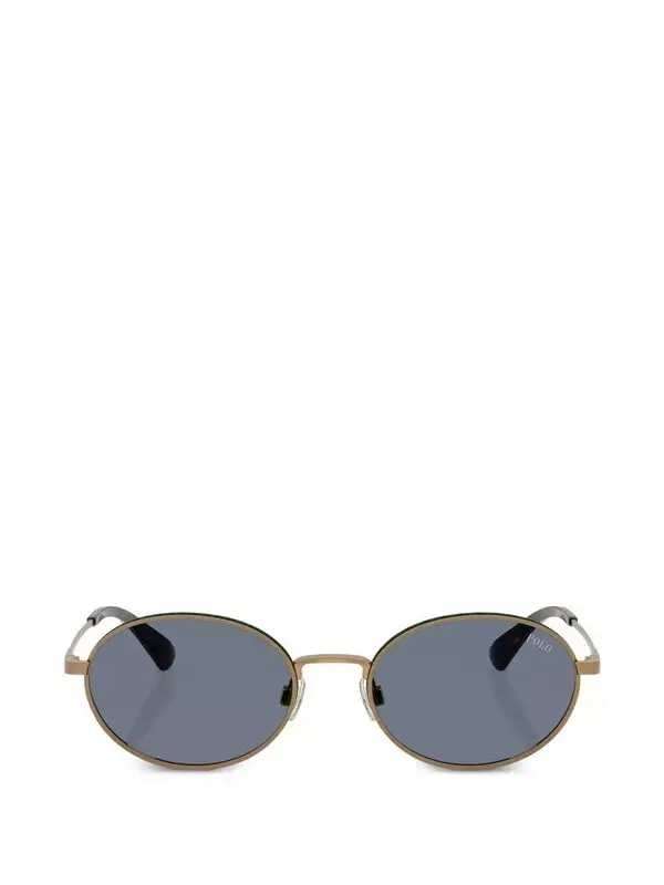 POLO RALPH LAUREN EYEWEAR Semi-shiny Round Sunglasses