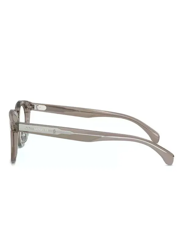 Moncler Round-frame Glasses - Grey