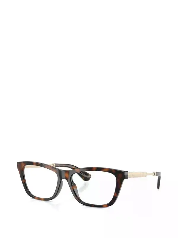 Burberry Dark Havana Rectangle-frame Glasses