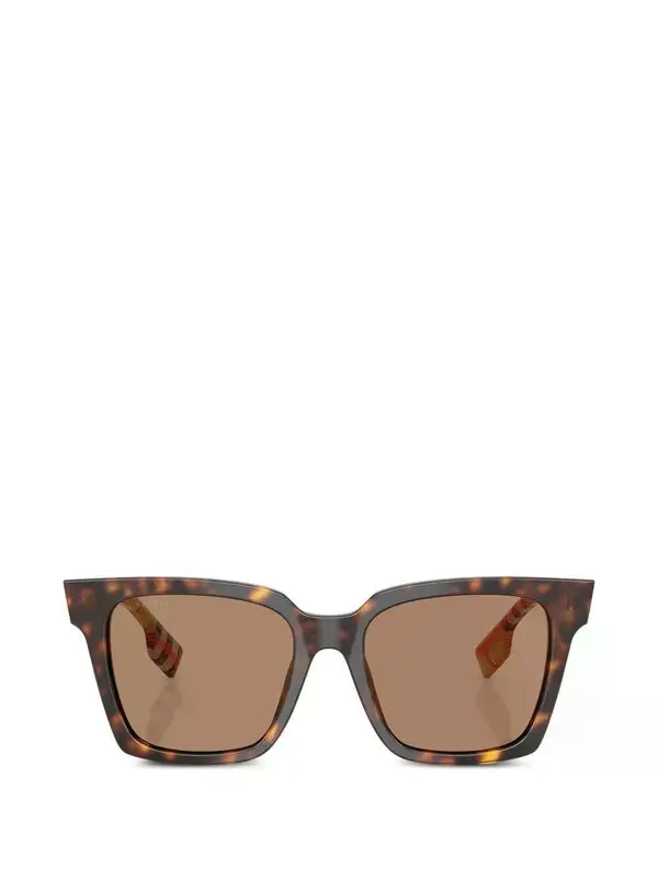 Burberry Havana Square Sunglasses - Brown