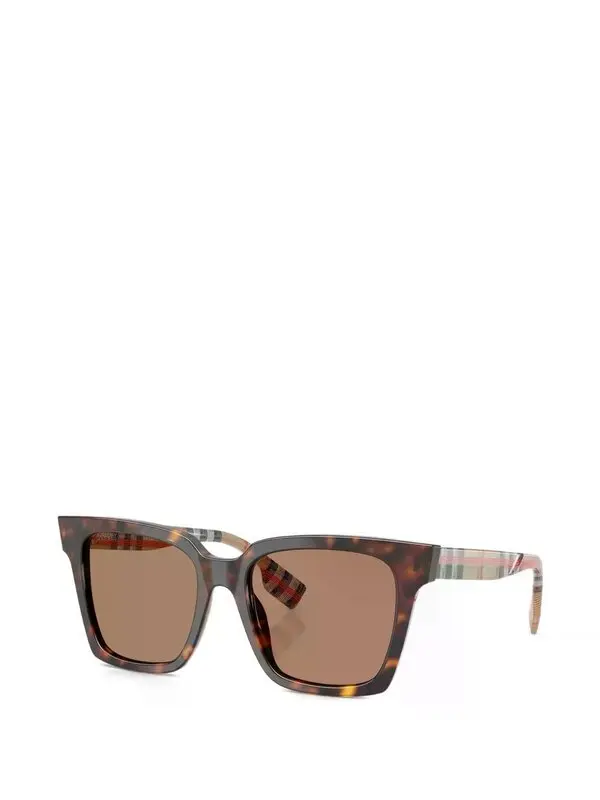 Burberry Havana Square Sunglasses