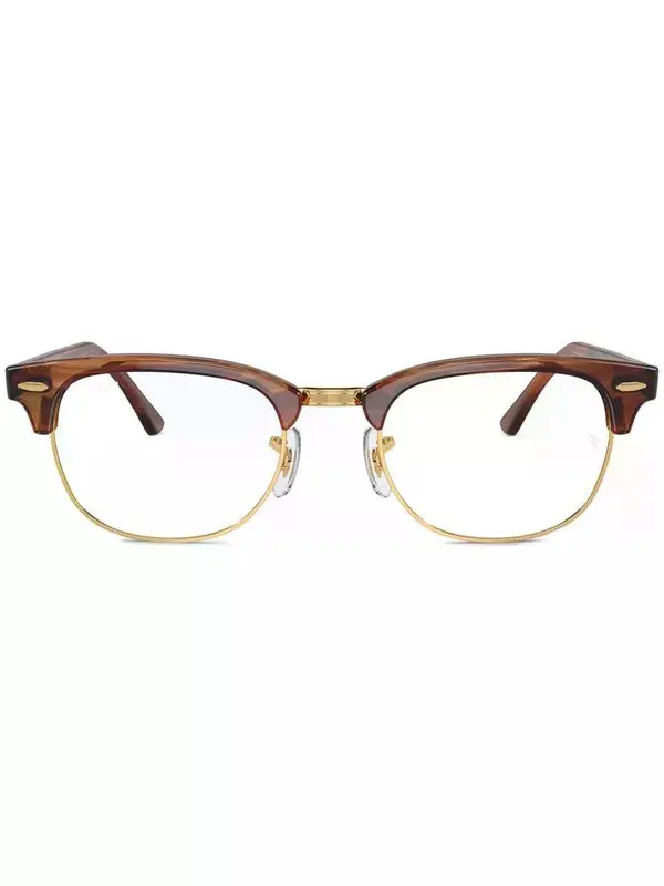Ray-ban Clubmaster Glasses - Brown