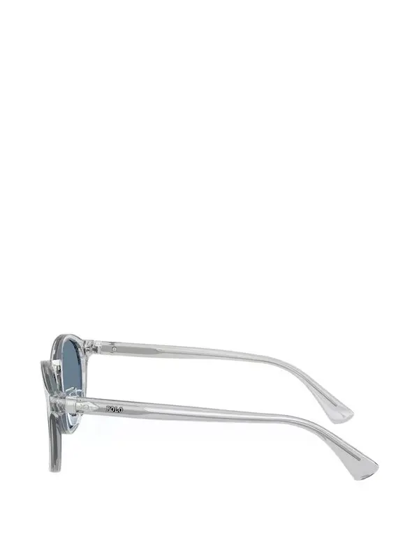 POLO RALPH LAUREN EYEWEAR Transparent Round-frame Sunglasses