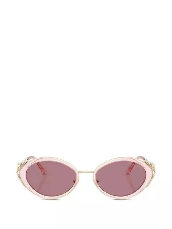 Michael Kors Key West Oval-frame Sunglasses - Pink