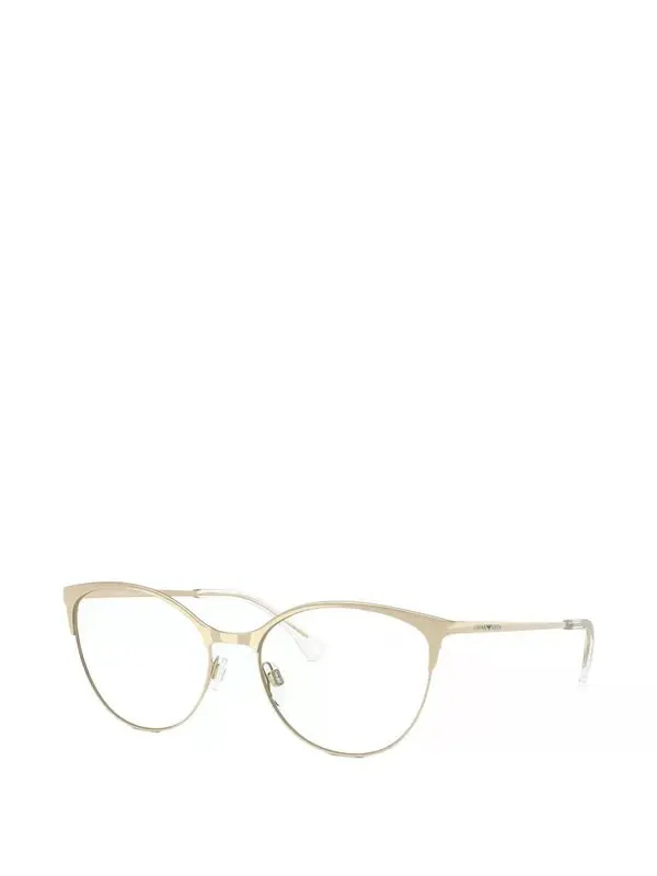 Emporio Armani Cat-eye Glasses - Gold