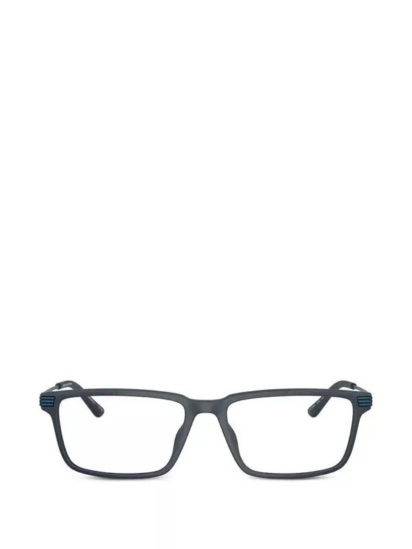 Emporio Armani Rectangle Glasses - Blue