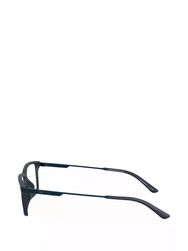 Emporio Armani Rectangle Glasses - Blue