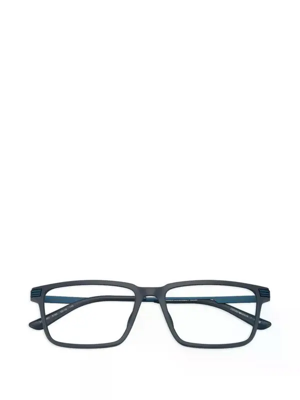 Emporio Armani Rectangle Glasses - Blue