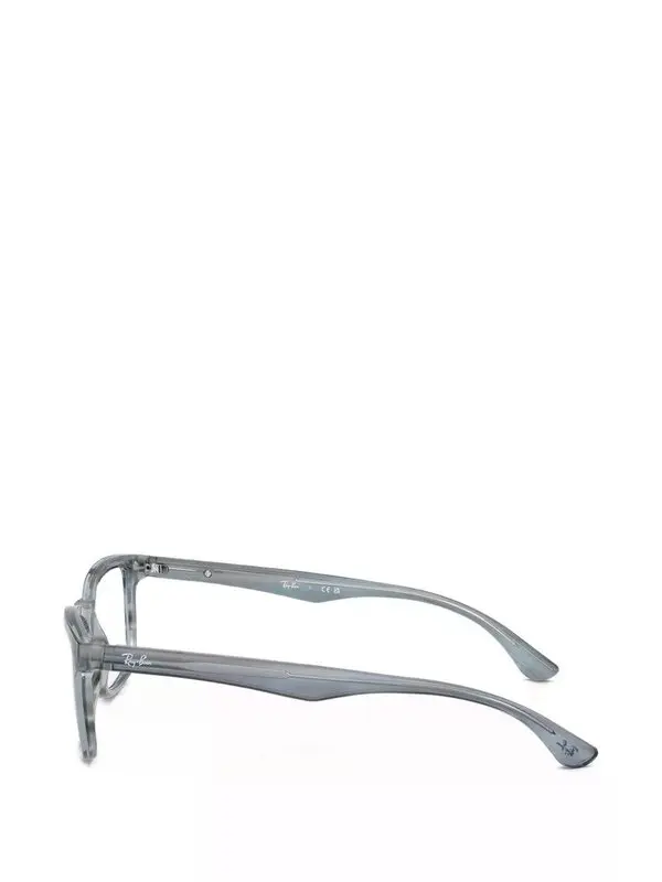 Ray-ban Striped Rectangle-frames Glasses