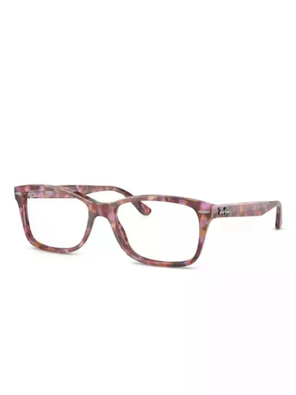 Ray-ban Rectangle-frame Glasses - Pink