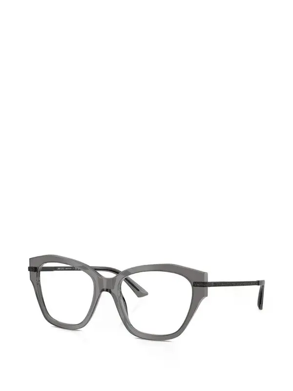 JIMMY CHOO Geometric Glasses - Grey